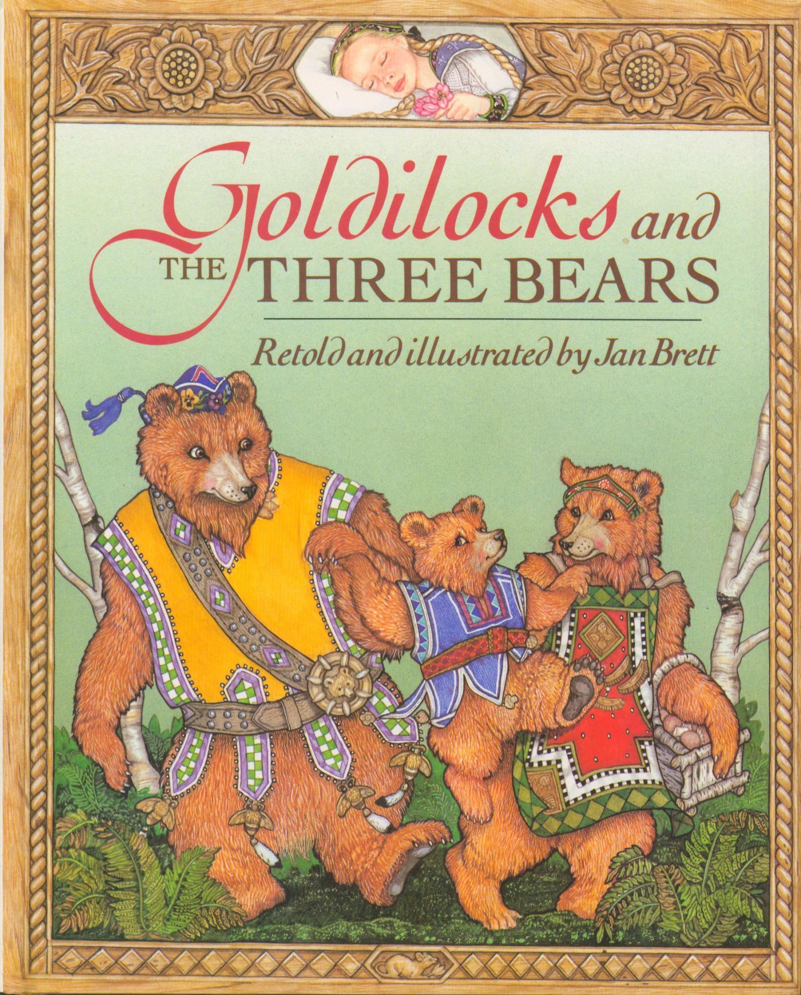 Goldilocks and the Three Bears inscribed | Jan Brett, retold by | 1st ed